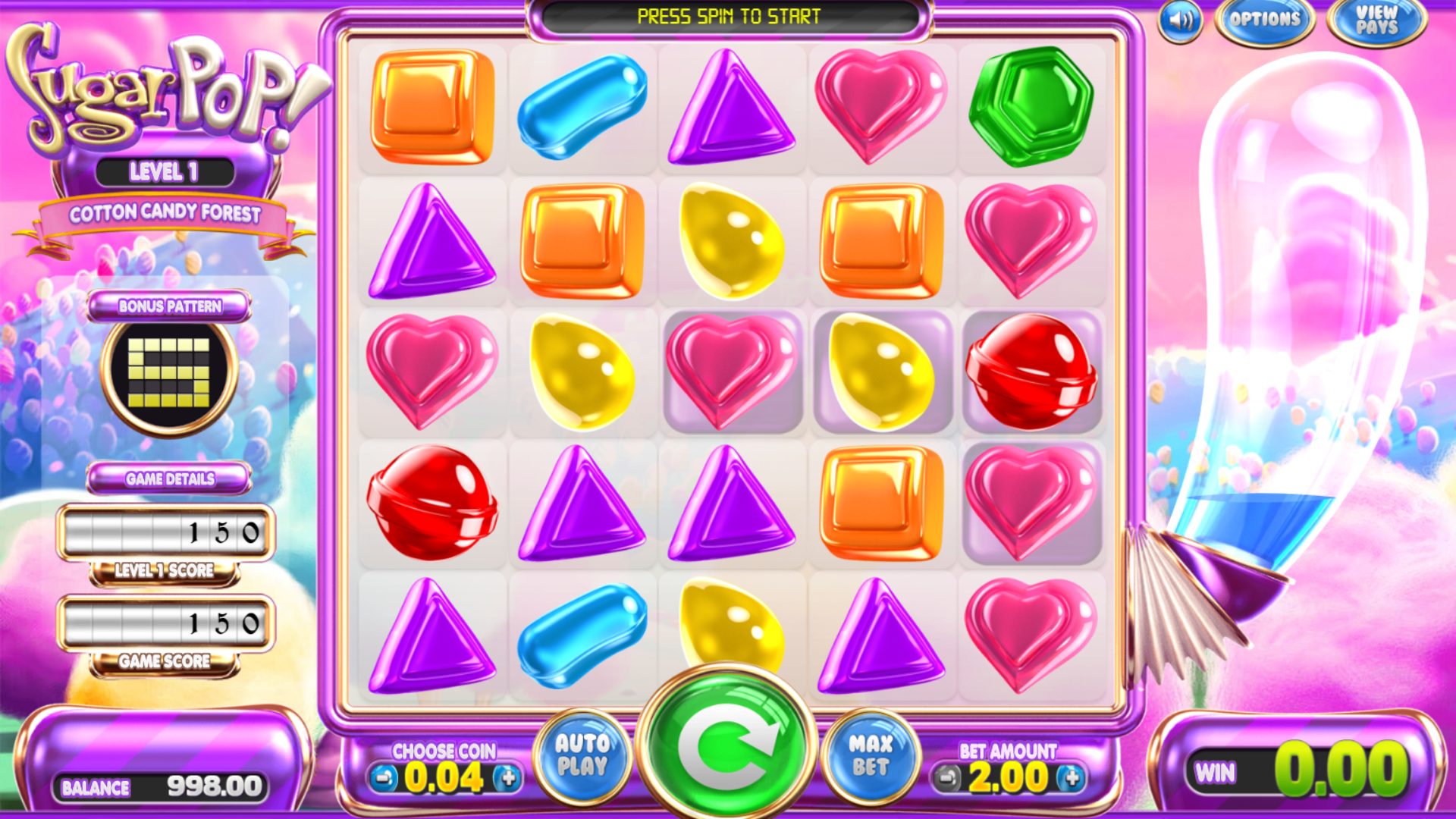 Sugar Pop - Slot Igre Sugar Pop